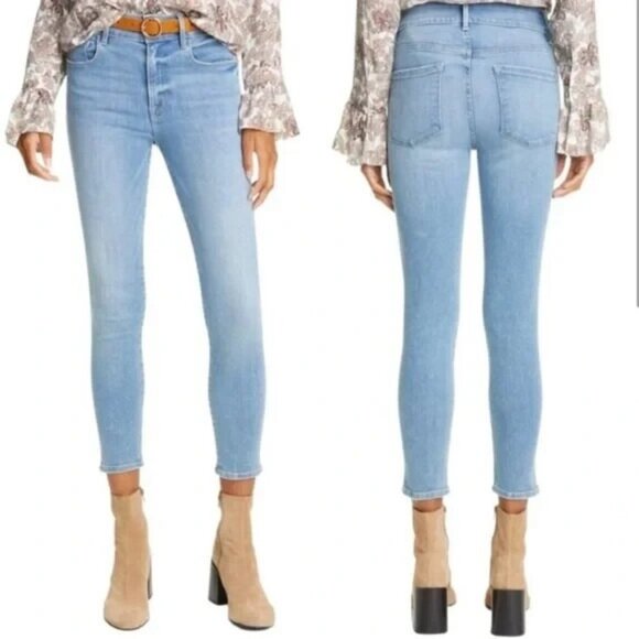Frame Denim | Jeans | Frame Le One Skinny Caspio Mid Rise Jeans 2 2934 ...